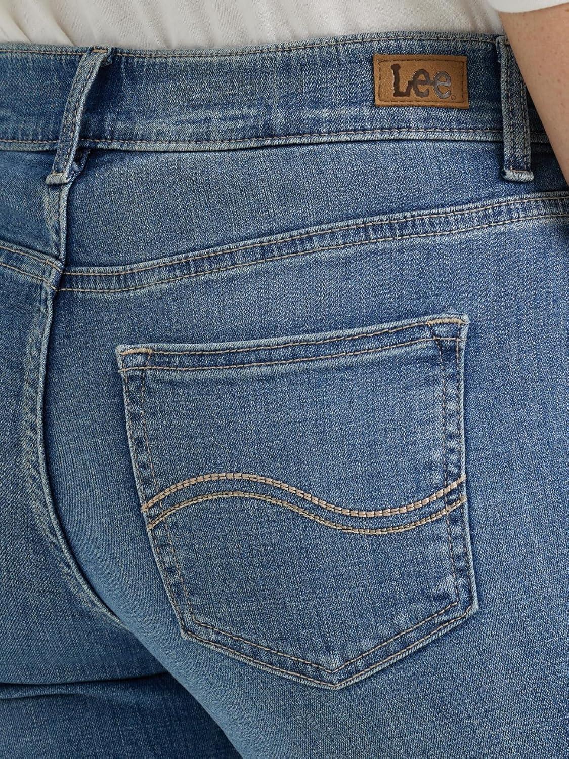 Lee Women’s Ultra Lux Comfort with Flex Motion Bootcut Jean(Majestic ...
