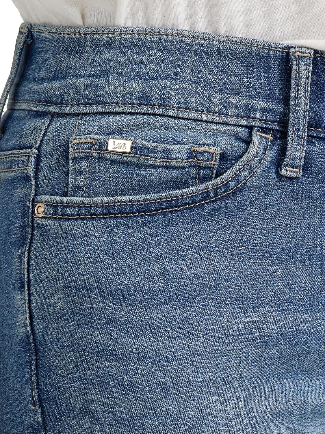 Lee Women’s Ultra Lux Comfort with Flex Motion Bootcut Jean(Majestic ...